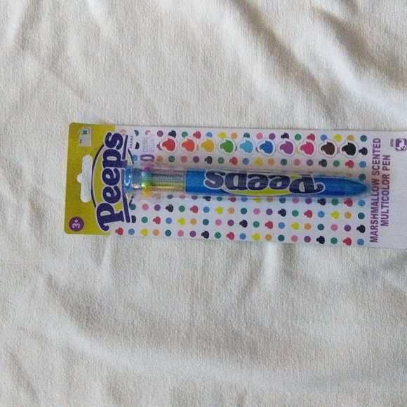 kangaru | Other | Peeps Marshmallow Scented Multicolor Pen Blue New ...